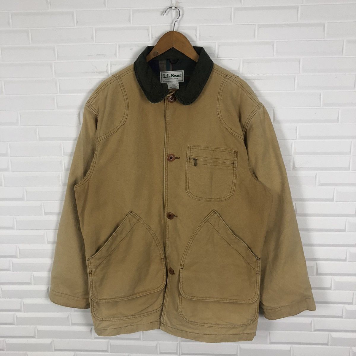 Vintage L.L BEAN FREEPORT CHORE JACKET MADE IN U.S.A | Grailed