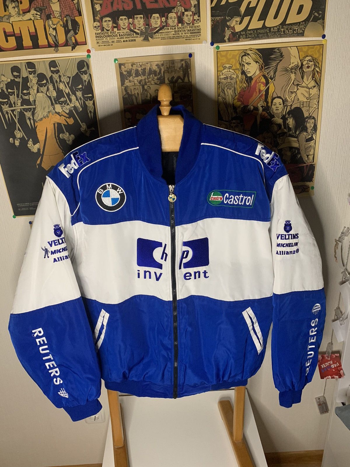 Bmw × Racing × Streetwear RARE‼️BMW Williams Formula 1 racing bomber ...