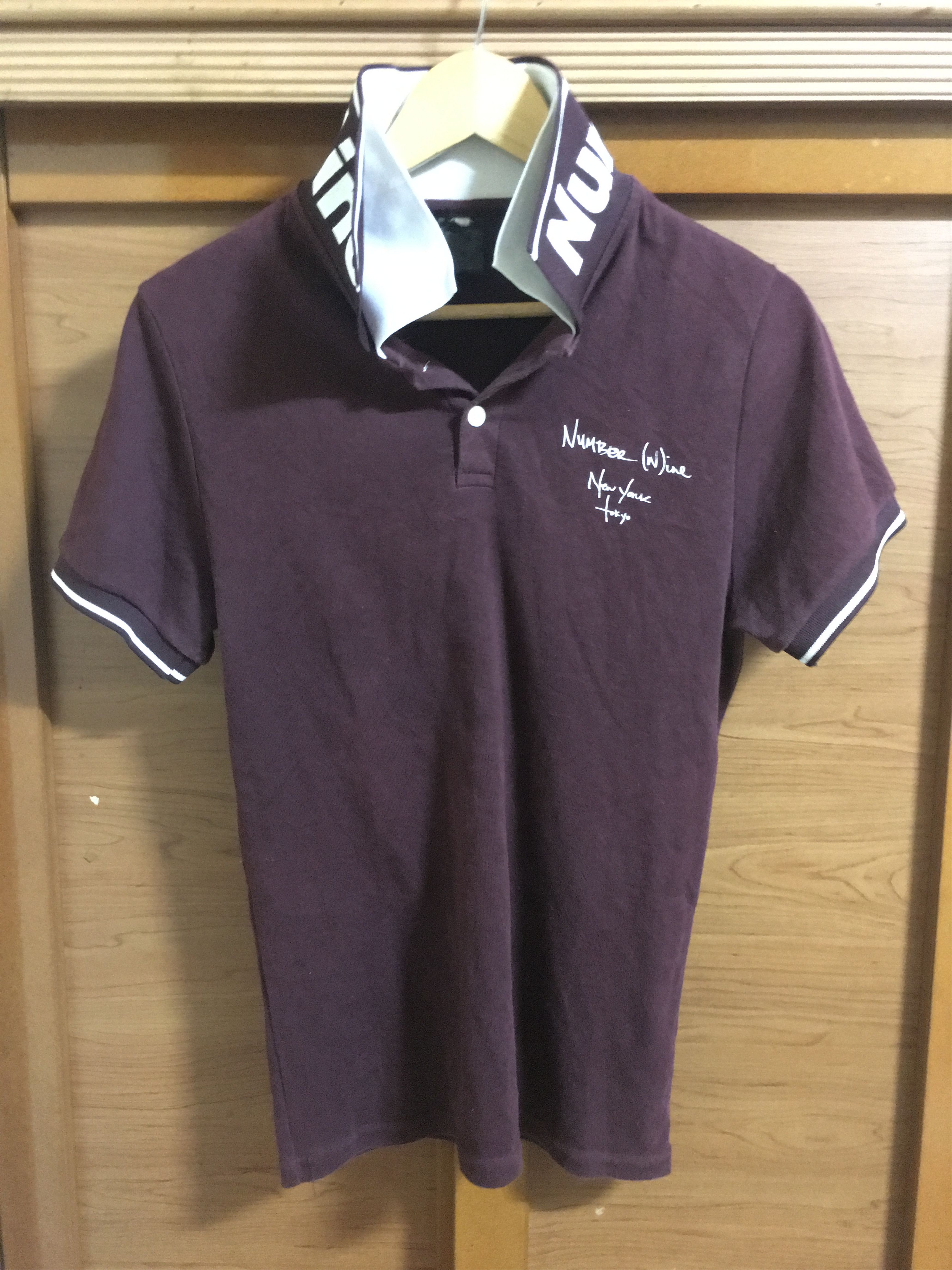 Number (N)ine Number Nine Polo t shirt | Grailed