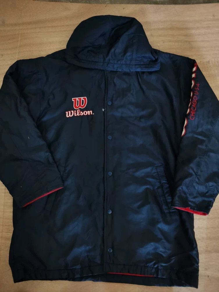 Streetwear × Vintage × Wilson Athletics Vintage Wilson Hoodie | Grailed