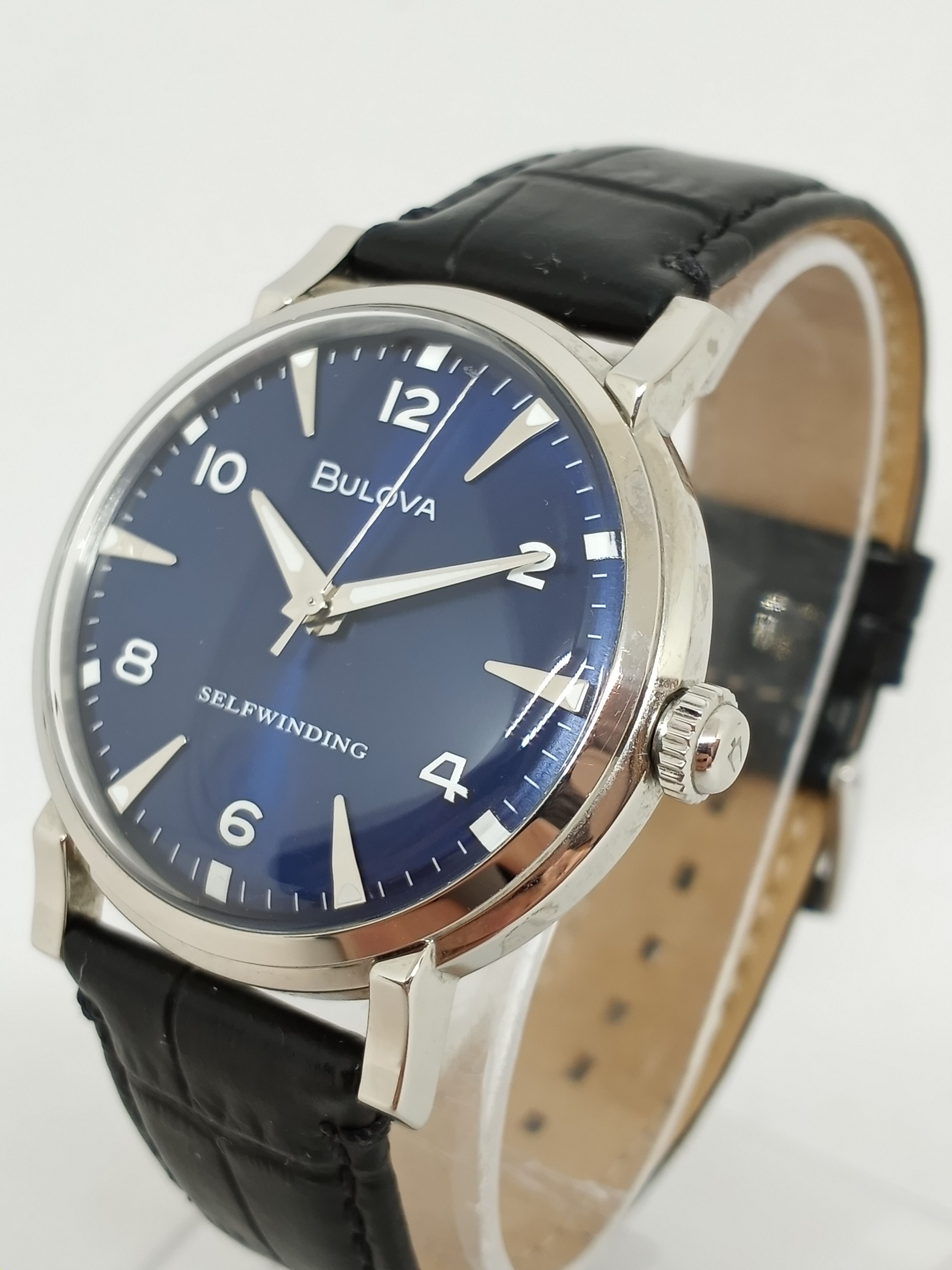 Bulova Bulova American Clipper 96A242 Men's 39mm Automatic Watch | Grailed