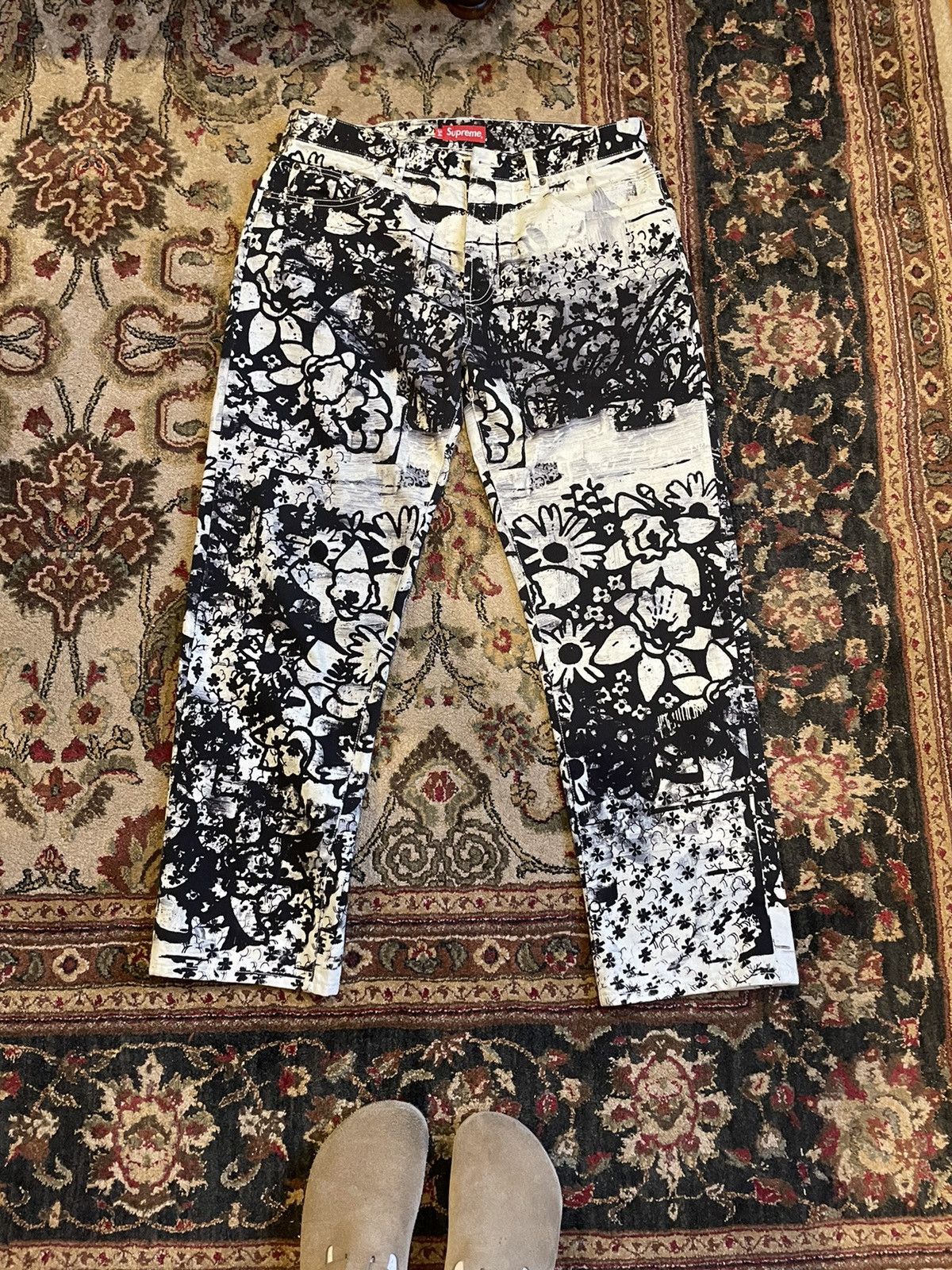 Supreme Supreme Christopher Wool Black Denim | Grailed