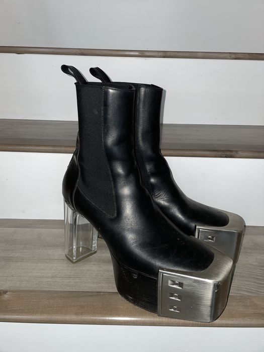 Rick Owens Rick Owens Performa Runway Bevel Kiss Heels | Grailed