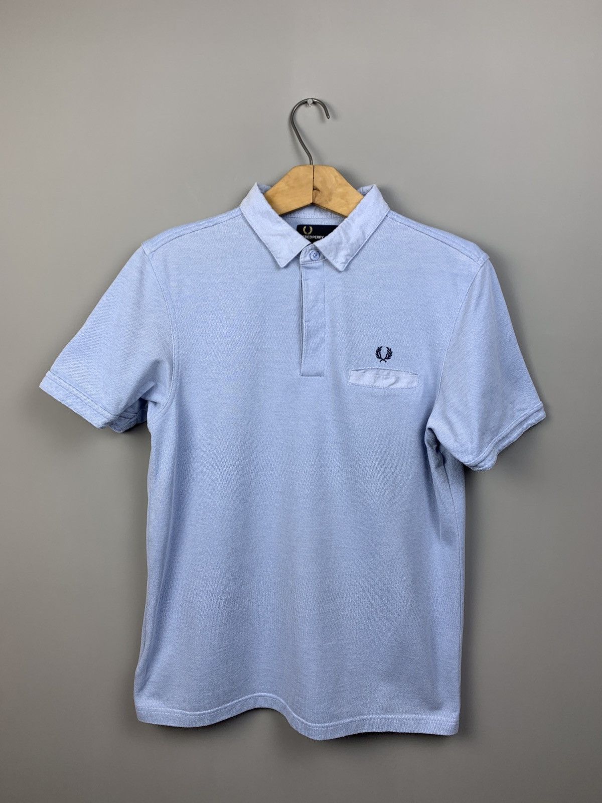 Fred Perry Fred Perry blue polo t shirt | Grailed