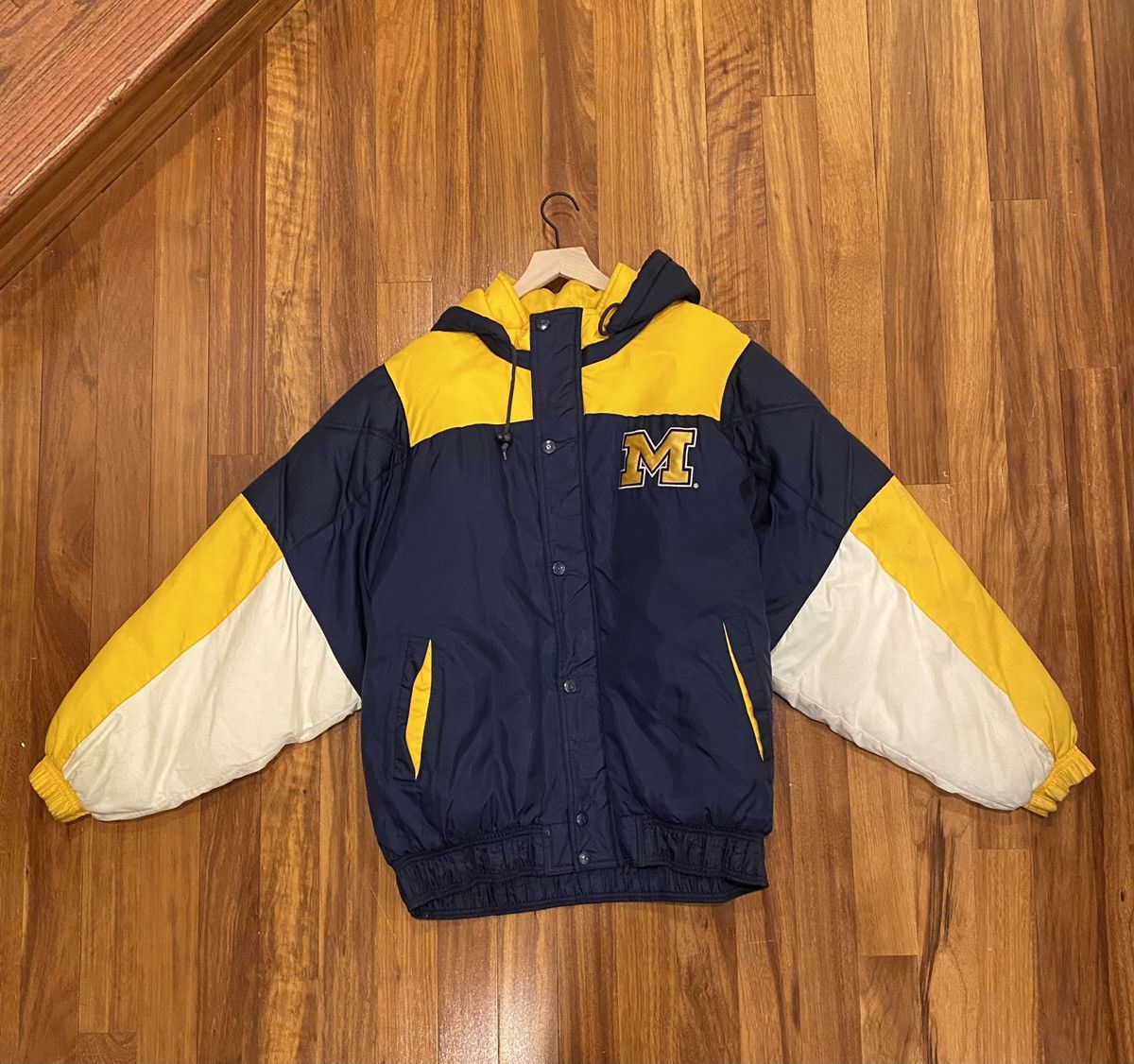 Starter Vintage 90s Michigan Starter Jacket | Grailed