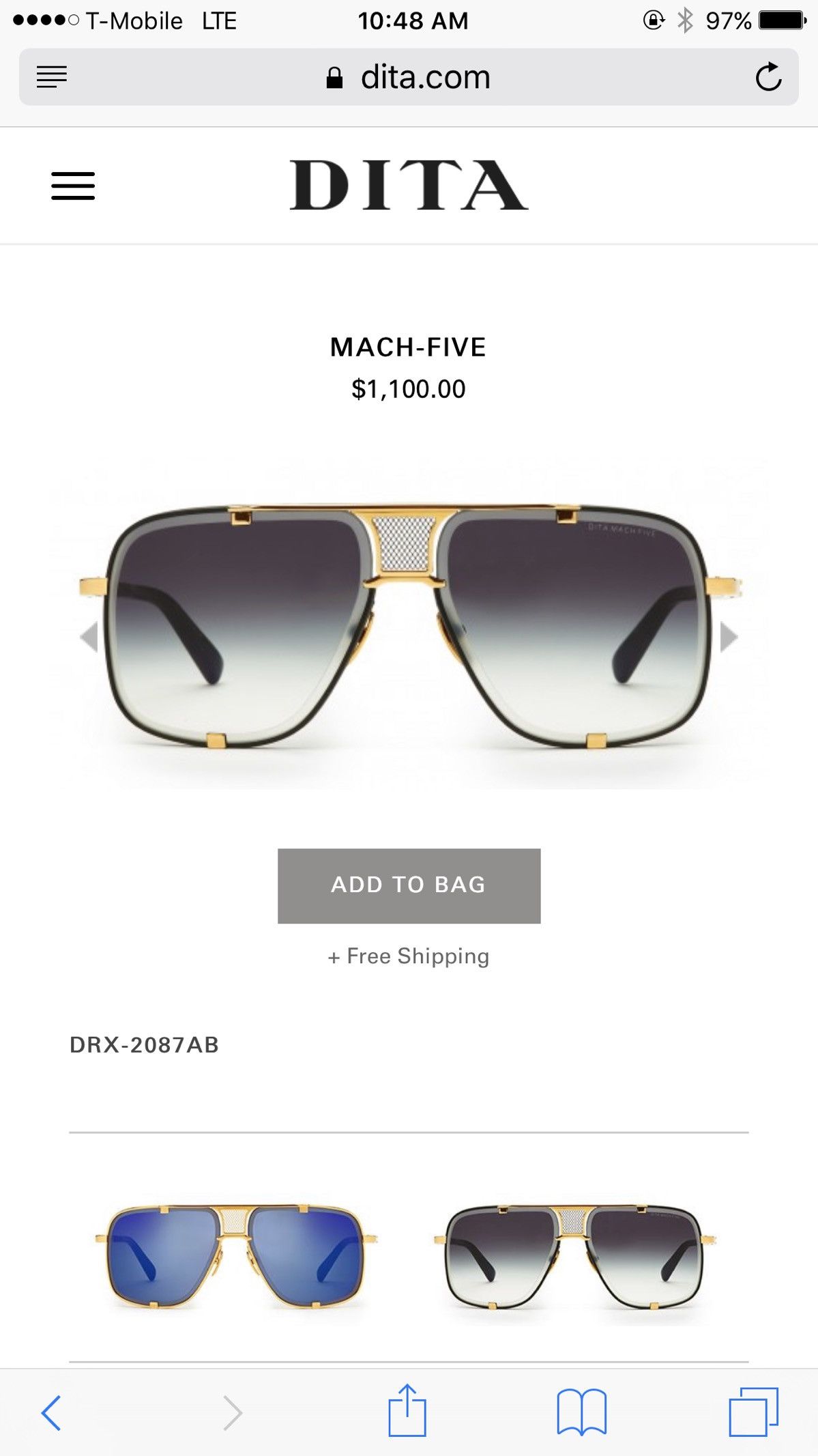 Dita Mach 5 | Grailed