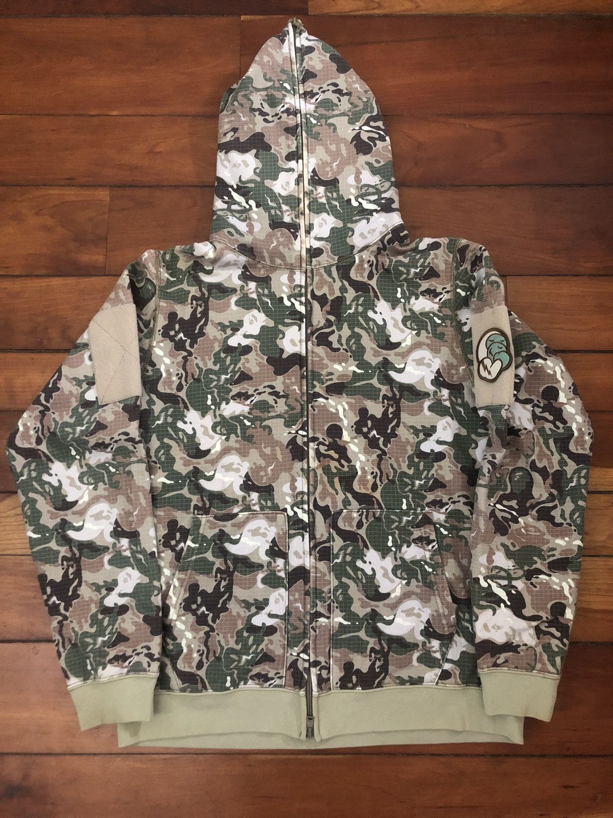 Bape Exclusive Octopus camo fullzip | Grailed