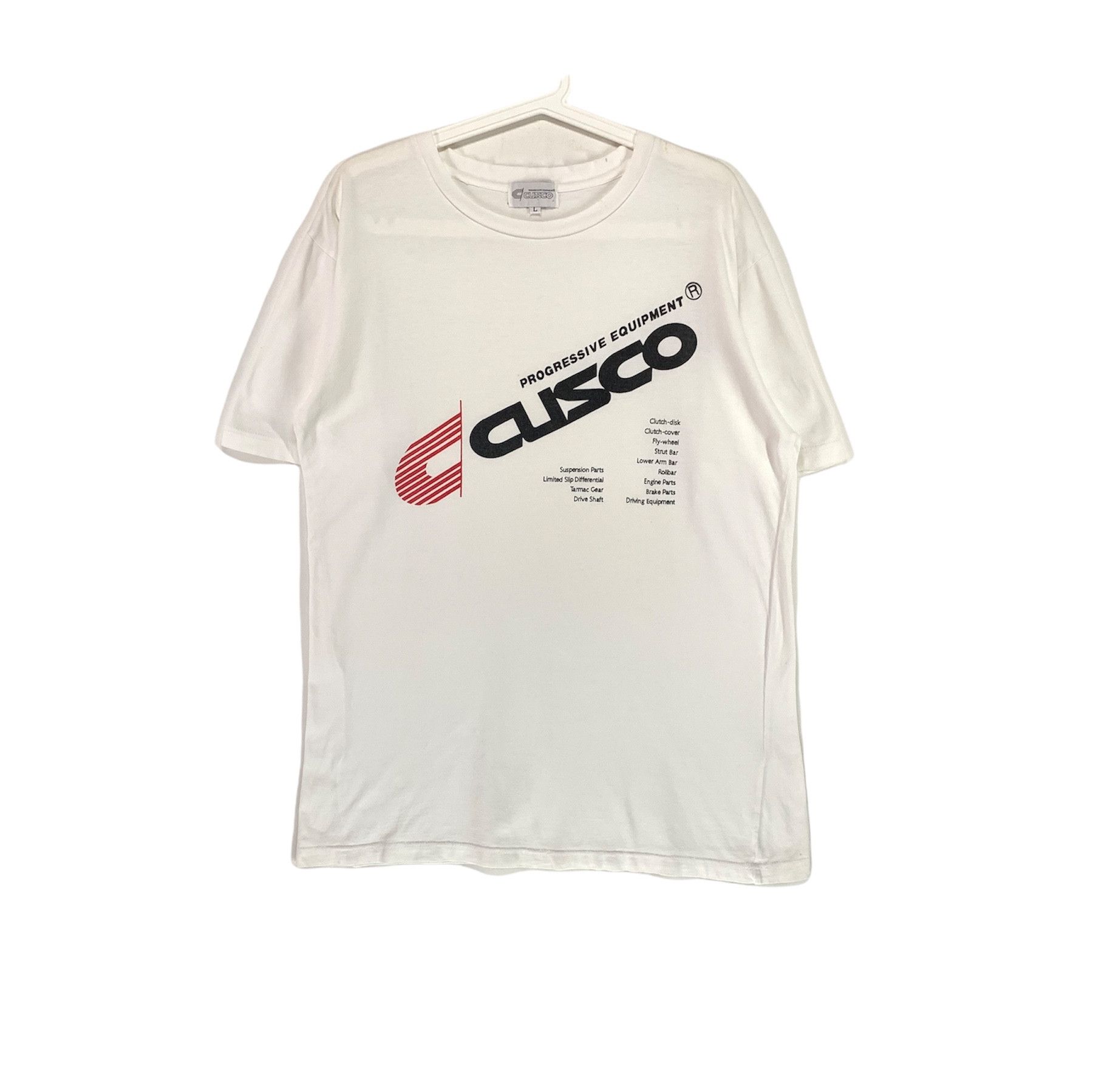 Japanese Brand × Vintage Cusco racing equipment JDM vintage tshirt ...