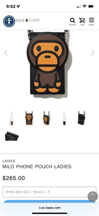 Bape Baby Milo Phone Pouch | Grailed