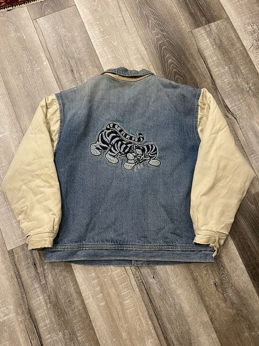 Vintage Vintage 1990s Tigger Disney denim jacket | Grailed