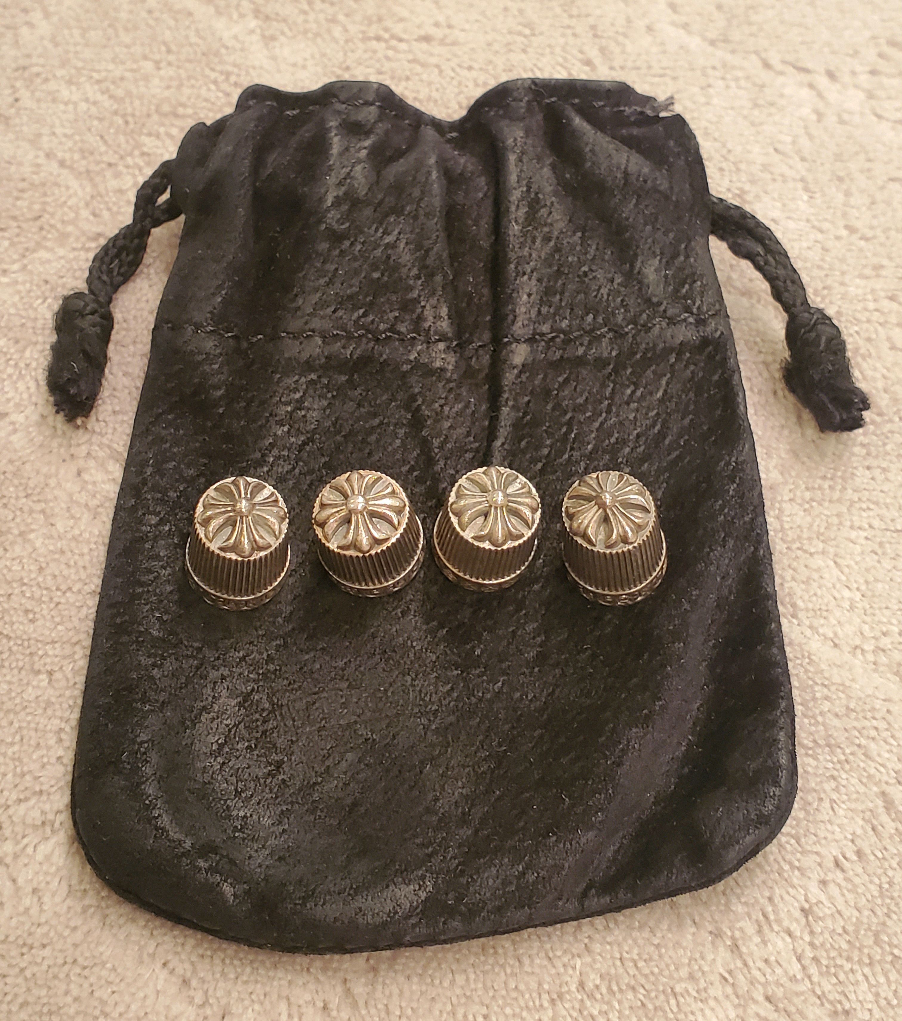 Chrome Hearts Chrome Hearts Tire Valve Stem Caps x 4 set RARE VIP GIFT ...