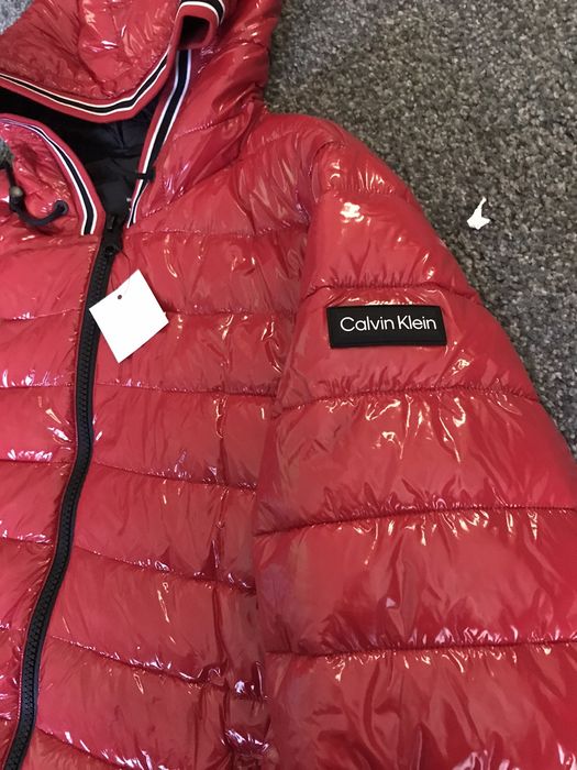 Calvin Klein Red Calvin Klein puffer jacket | Grailed
