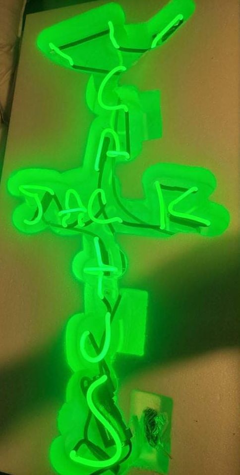 Travis Scott Cactus Jack Neon Sign | Grailed