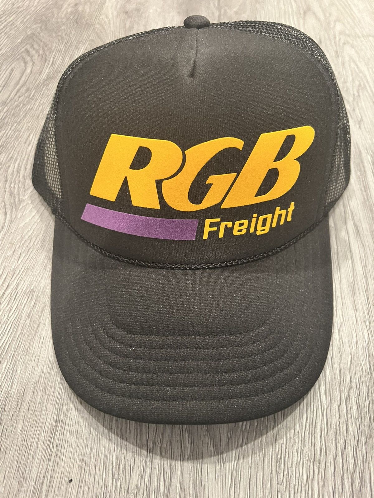 Streetwear RGB Freight Trucker Hat RoyGBiv | Grailed