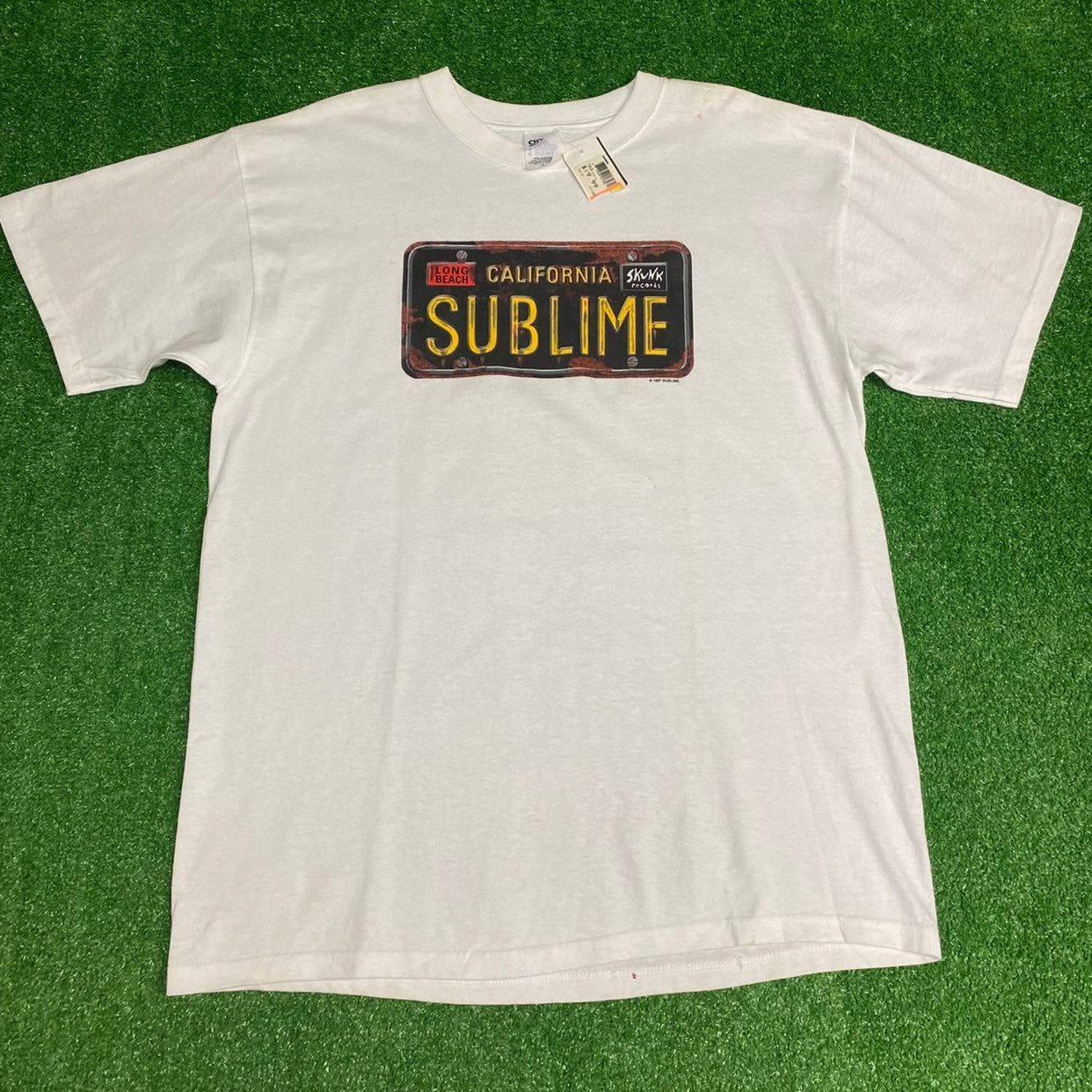 Vintage Vintage Sublime Deadstock License Plate Shirt 1997 | Grailed