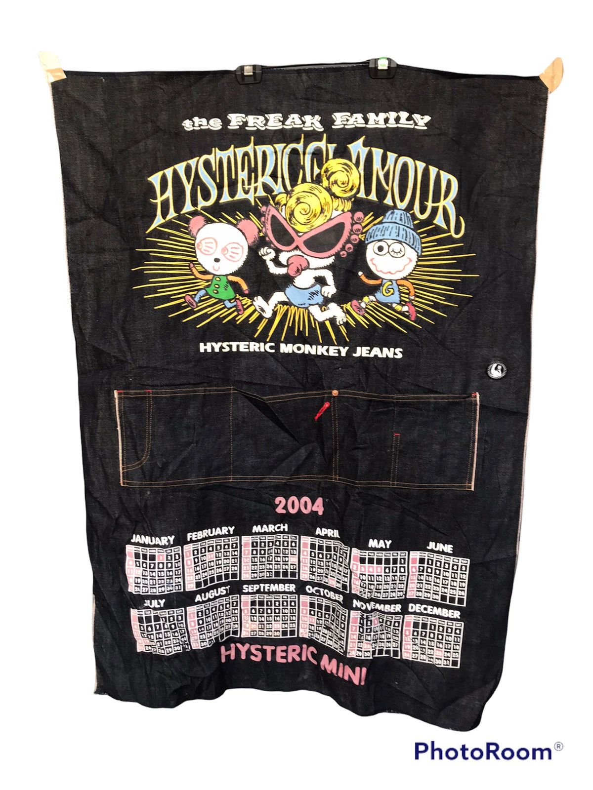 Hysteric Glamour Vintage Hysteric Glamour Mini Year 2004 Calendar Denim ...