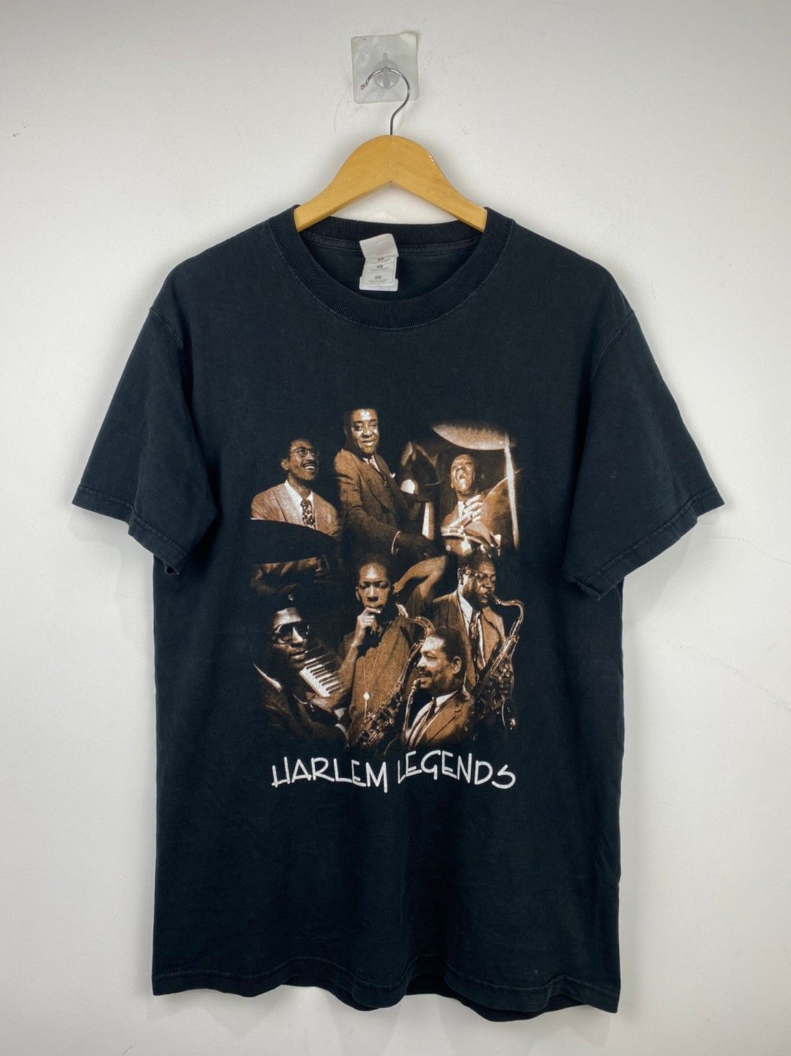 Band Tees × Vintage Vintage Harlem Legends Jazz T-Shirts DD255 | Grailed