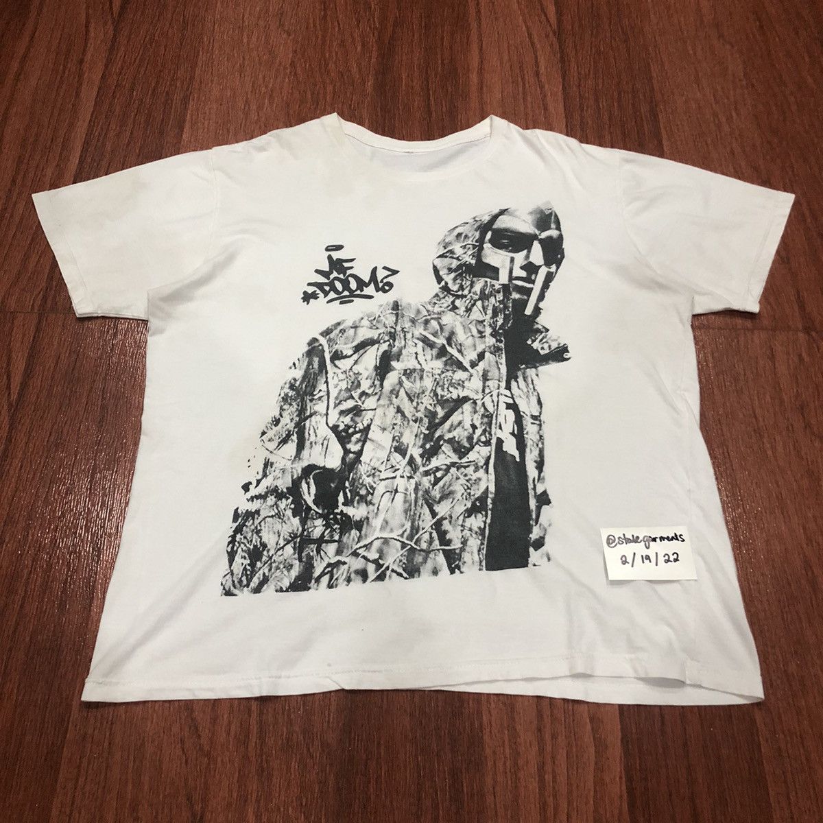 Mf Doom × Rap Tees 2000s MF DOOM Vintage Rap Tee | Grailed