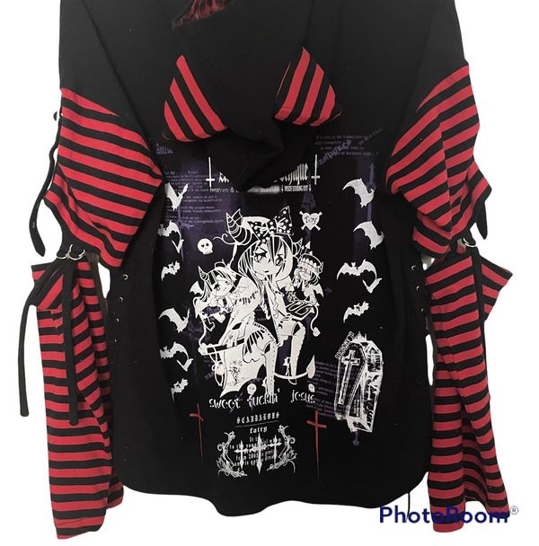 Japanese Brand Maris Rock Cat Ear Hoodie | Grailed