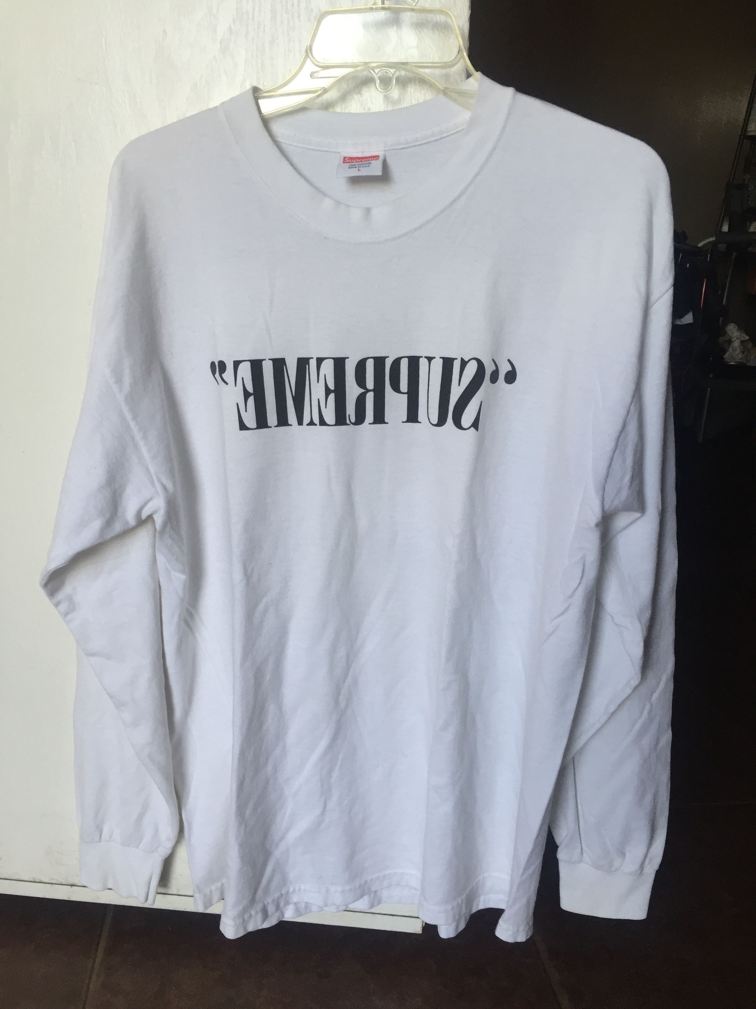 Supreme supreme shark l/s tee | Grailed
