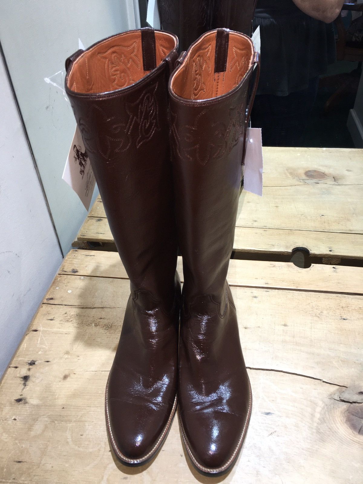 Vintage Little’s Boot Handmade Kangaroo Cowboy Boots | Grailed