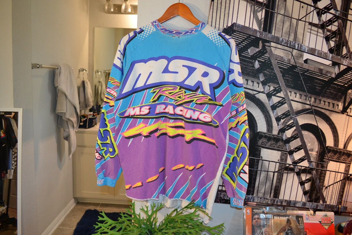 Fox Racing × Streetwear × Vintage Vintage MSR Sport Dirtbike Jersey ...