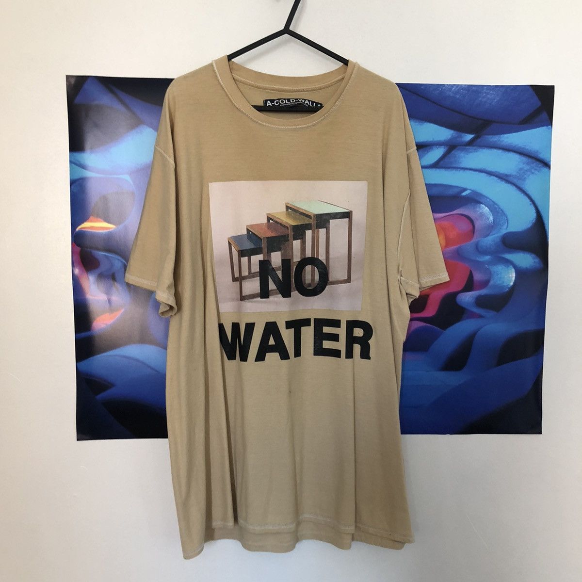 A-COLD-WALL* A Cold Wall No Water first ever graphic print tshirt ACW ...