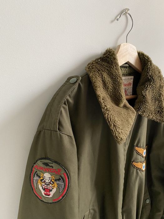 Vintage Rare 1980s Cast&Crew Airwolf bomber jacket | Grailed