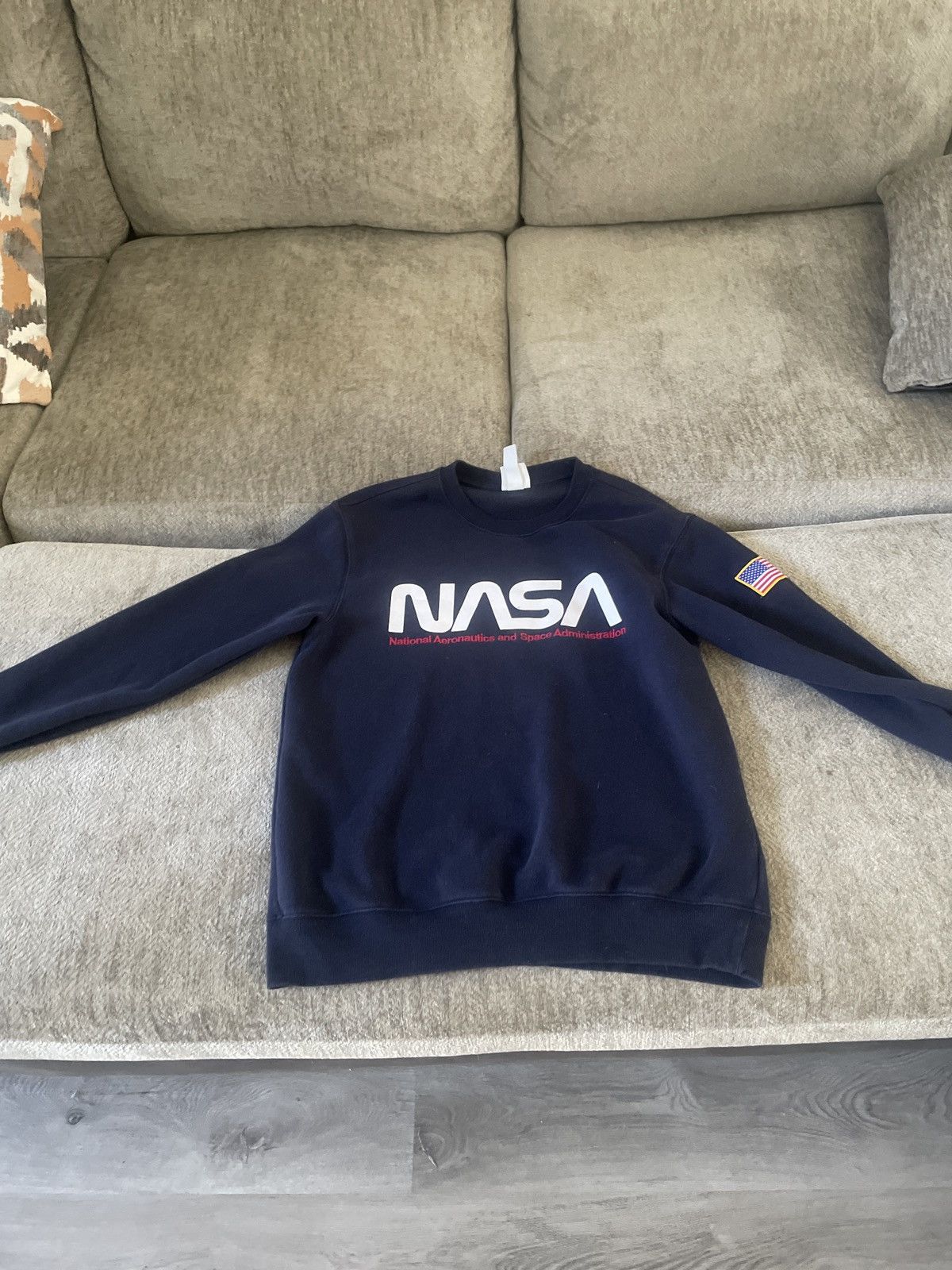H&M NASA h&m crew neck sweater | Grailed