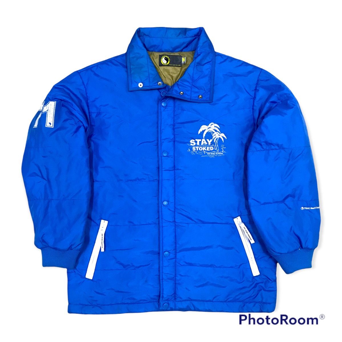 Hawaiian Shirt × Japanese Brand × Vintage Vintage T&C Hawaii Puffer ...