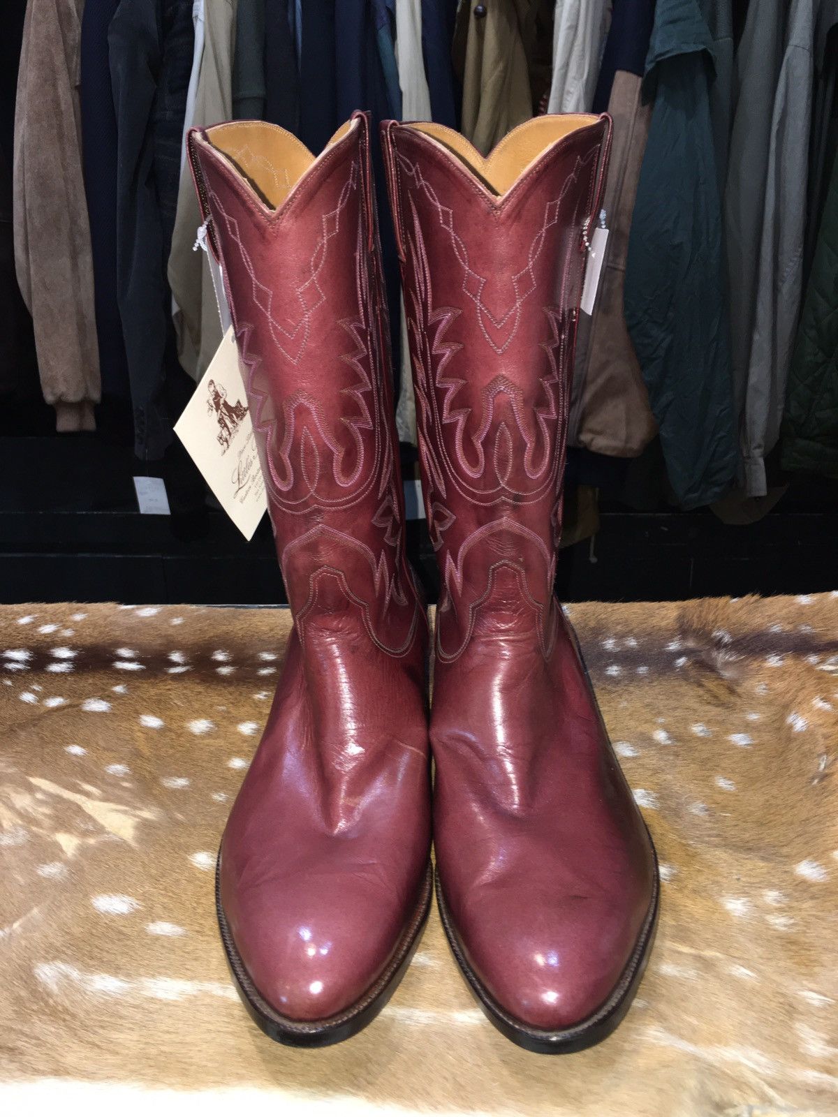 Vintage Little’s Boots Custom Made Kangaroo Cowboy Boots | Grailed