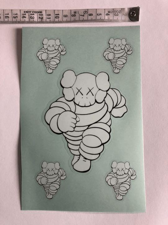 Kaws Deadstock 2000 Kaws Sticker Sheet | Grailed