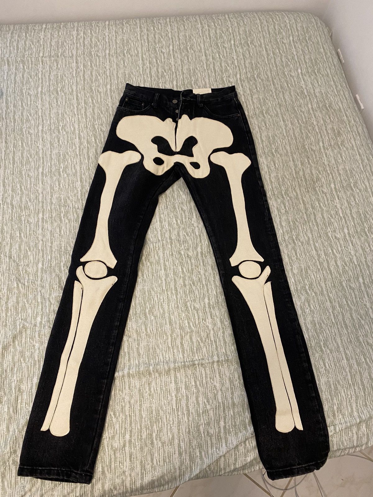MNML × Streetwear × Vintage Skeleton Jeans | Grailed