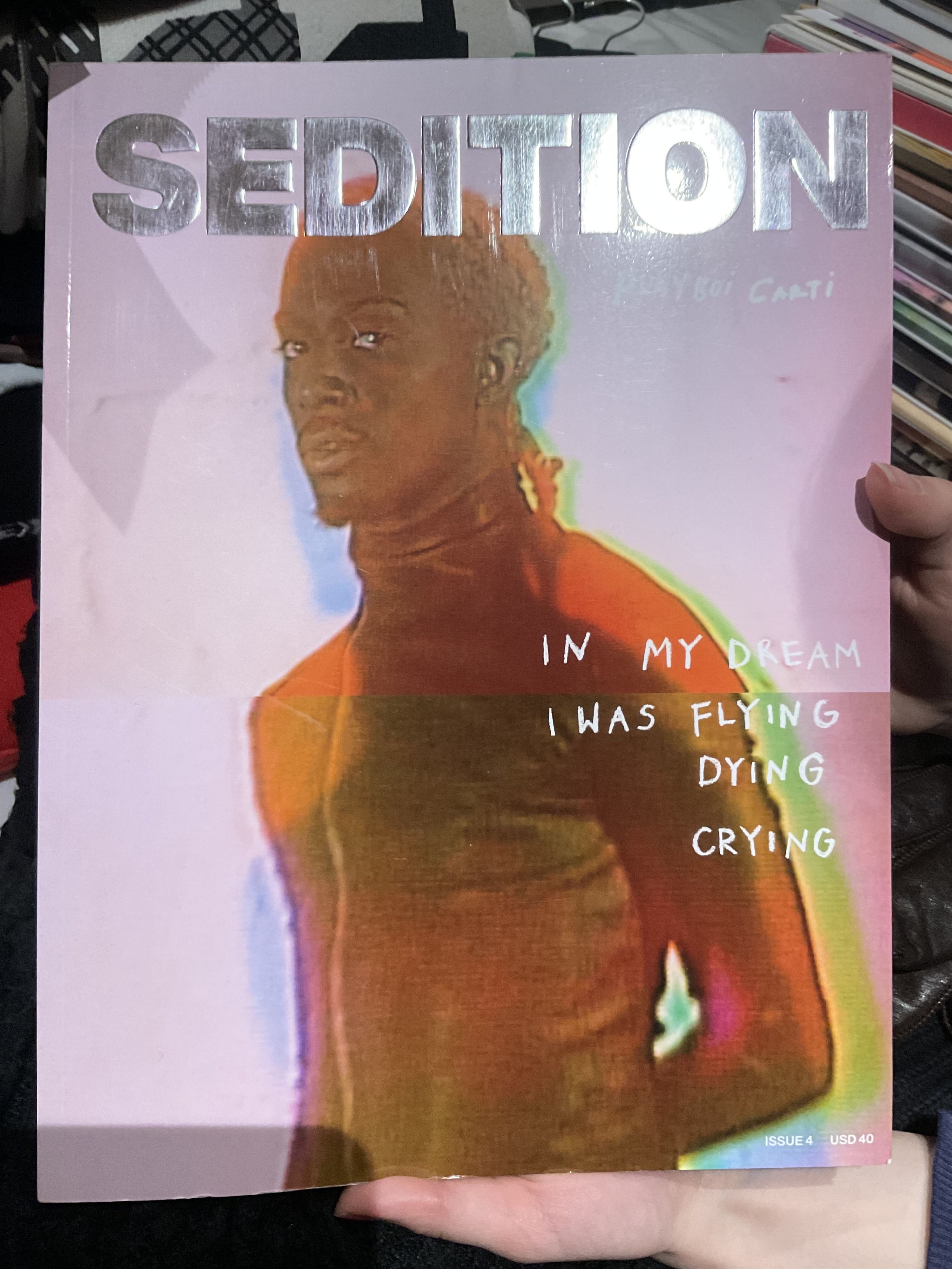 Playboi Carti SEDITION MAGAZINE ISSUE 4 WITH PLAYBOI CARTI | Grailed