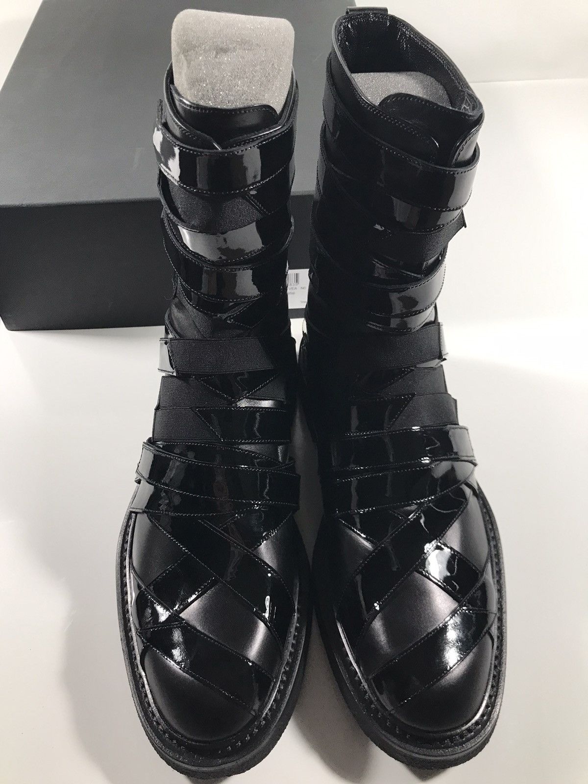 Dior Rare DIOR AW08 Leather Boots „Lumière du nord“ VRAC3051 | Grailed