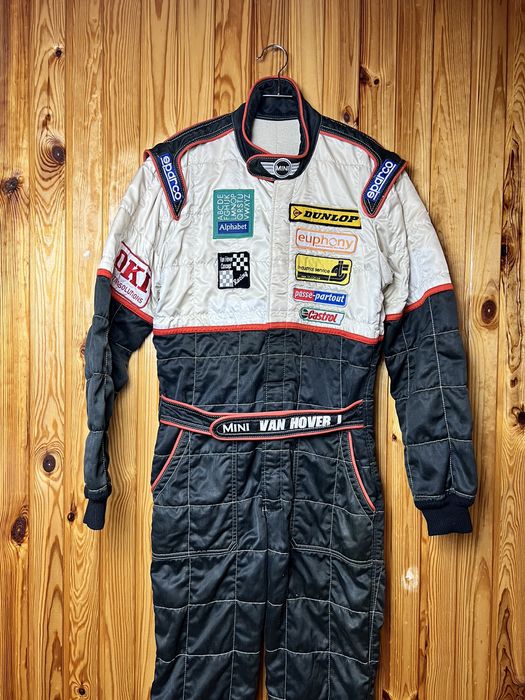 Vintage Sparco racing suit racer Mini Cooper Van Hover J | Grailed