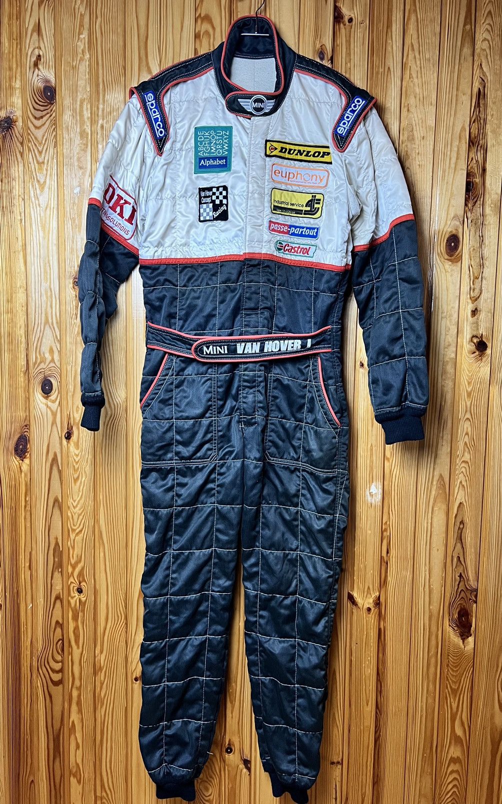 Vintage Sparco racing suit racer Mini Cooper Van Hover J | Grailed