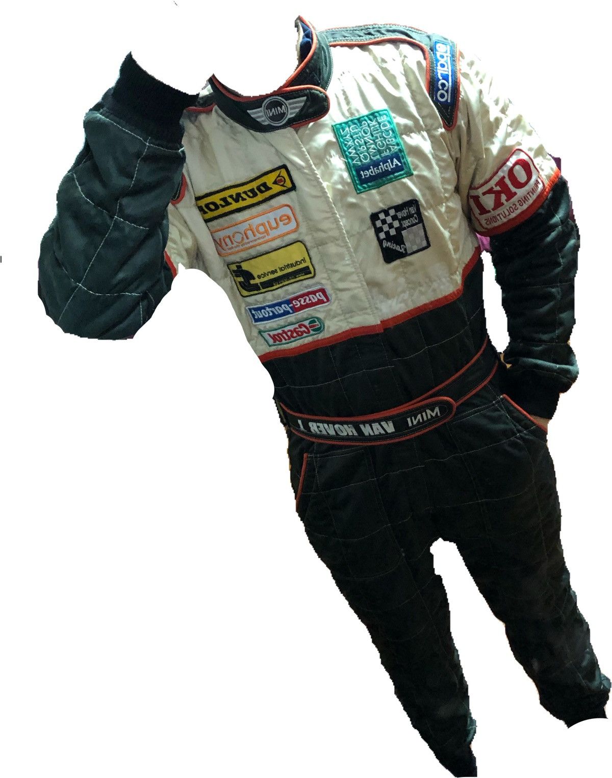 Vintage Sparco racing suit racer Mini Cooper Van Hover J | Grailed