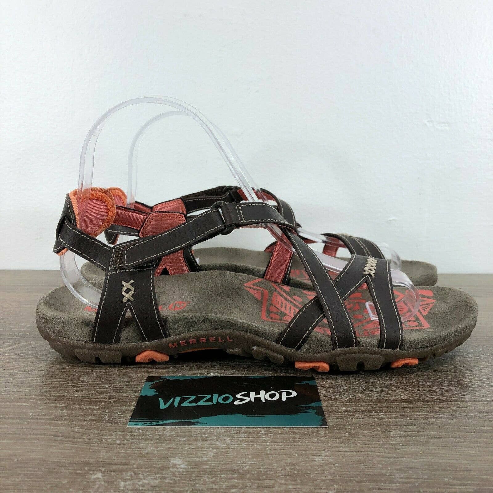 Merrell Merrell Sandspur Rose Cocoa Coral Strap Sandals Women's 8 | Grailed