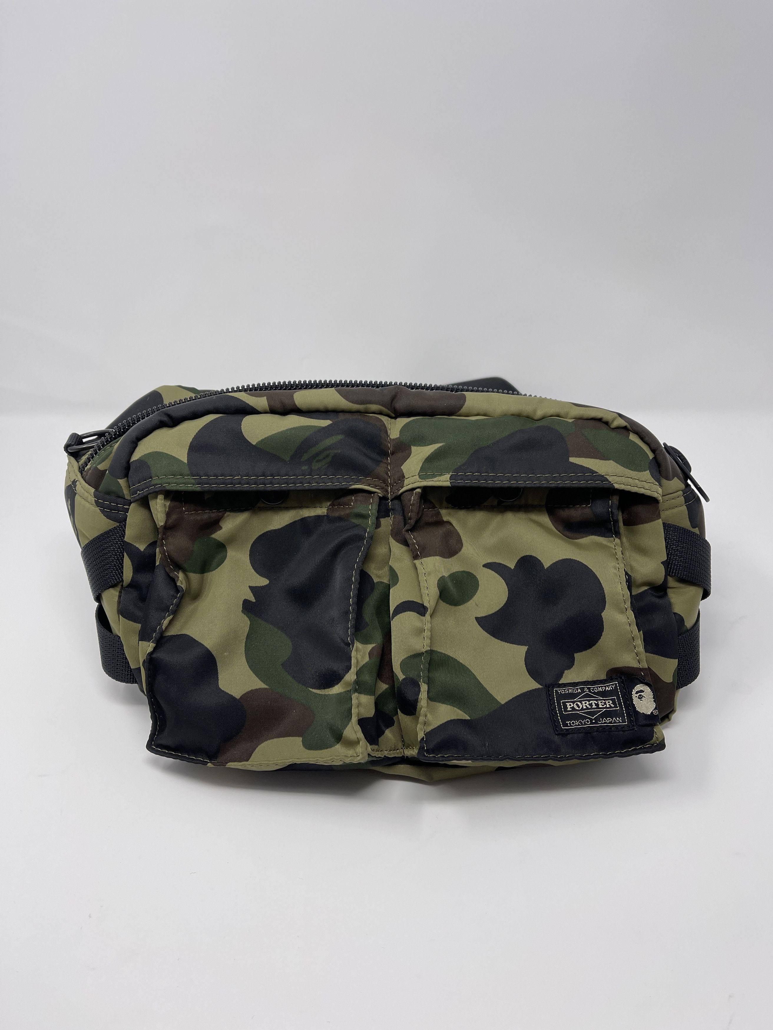Bape BAPE X PORTER 1ST CAMO WAIST BAG | Grailed