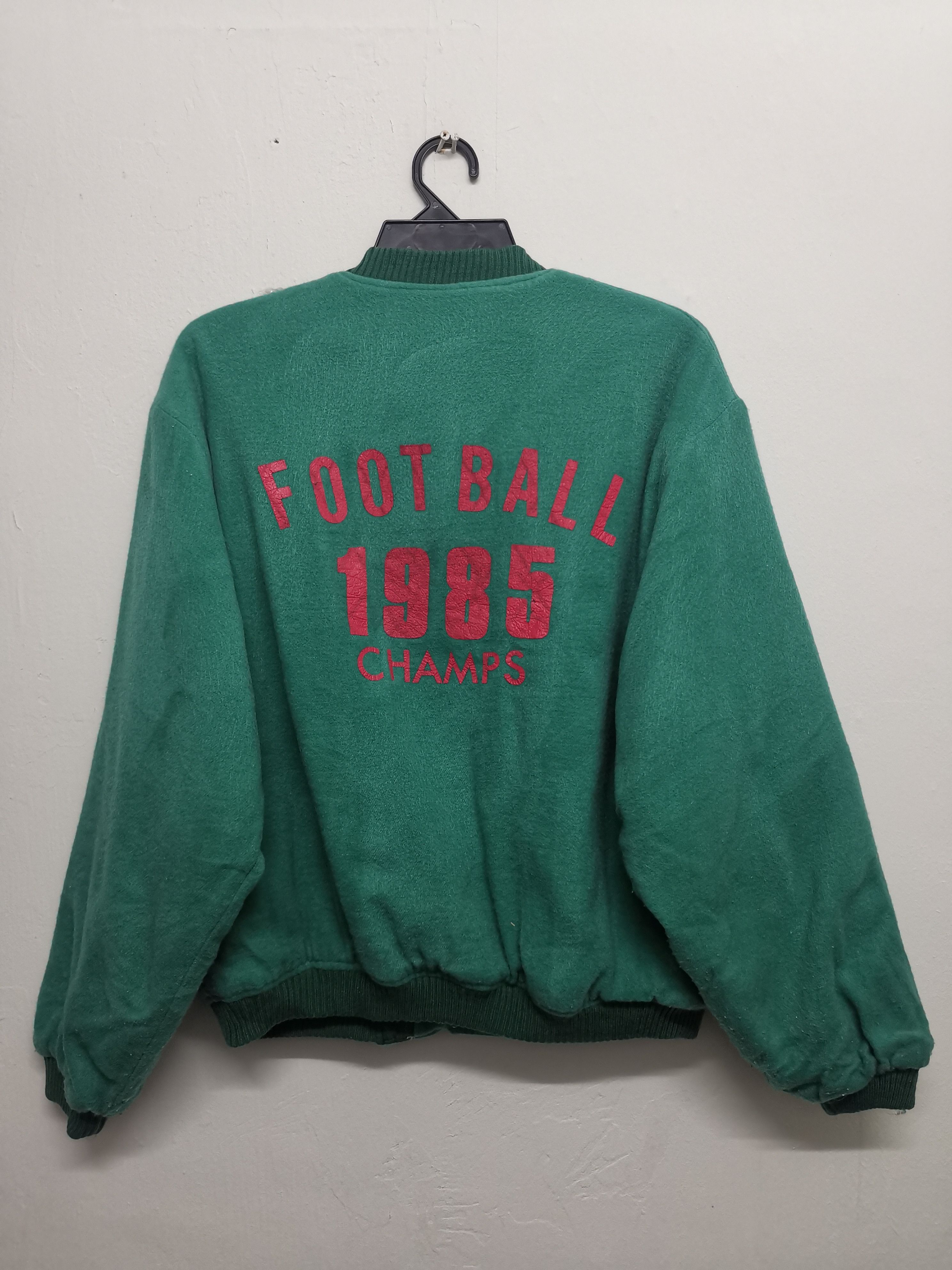 Bomber Jacket × Japanese Brand × Vintage Vintage Football 1985 ...