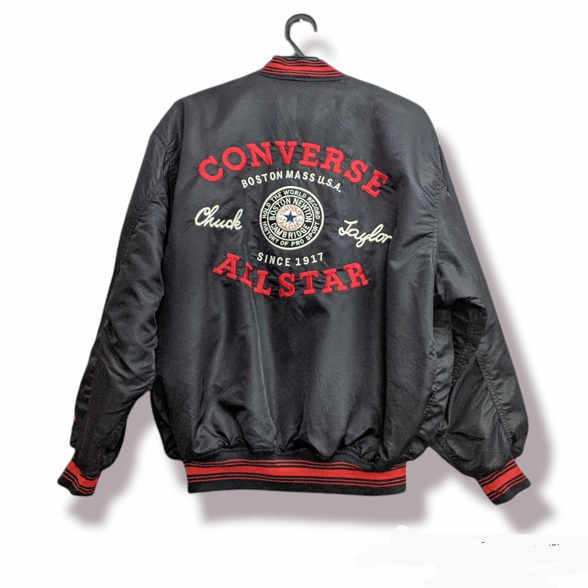 Converse × Vintage All Star Converse Chuck Taylor Bomber Jacket | Grailed