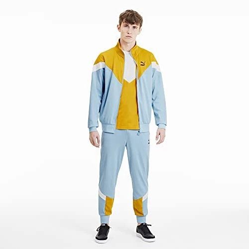 Puma Puma Iconic MCS Tracksuit Top and Bottom in Aquamarine | Grailed