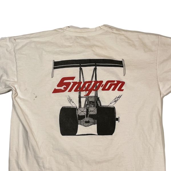 Vintage 90s Snap On Drag Racing Tee | Grailed