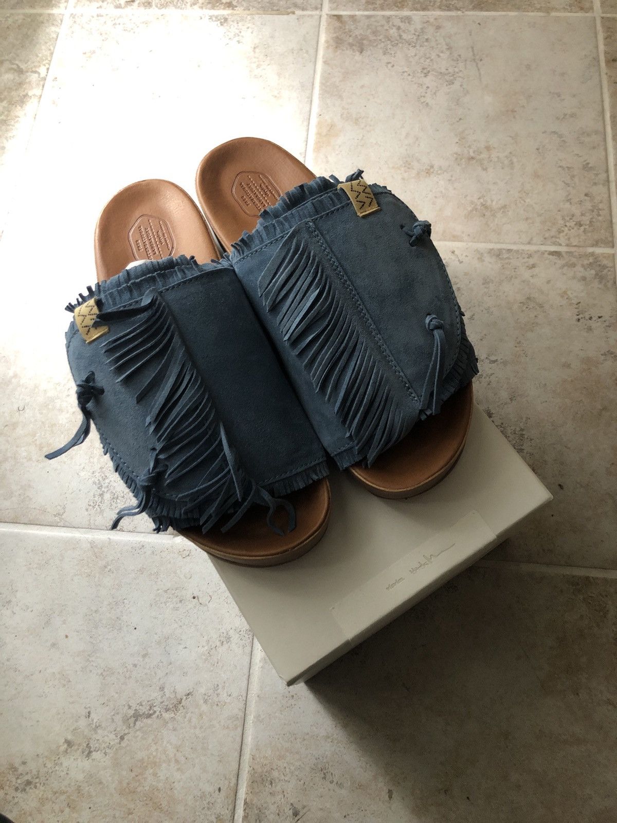 Visvim Visvim Christo Shaman-Folk Blue | Grailed