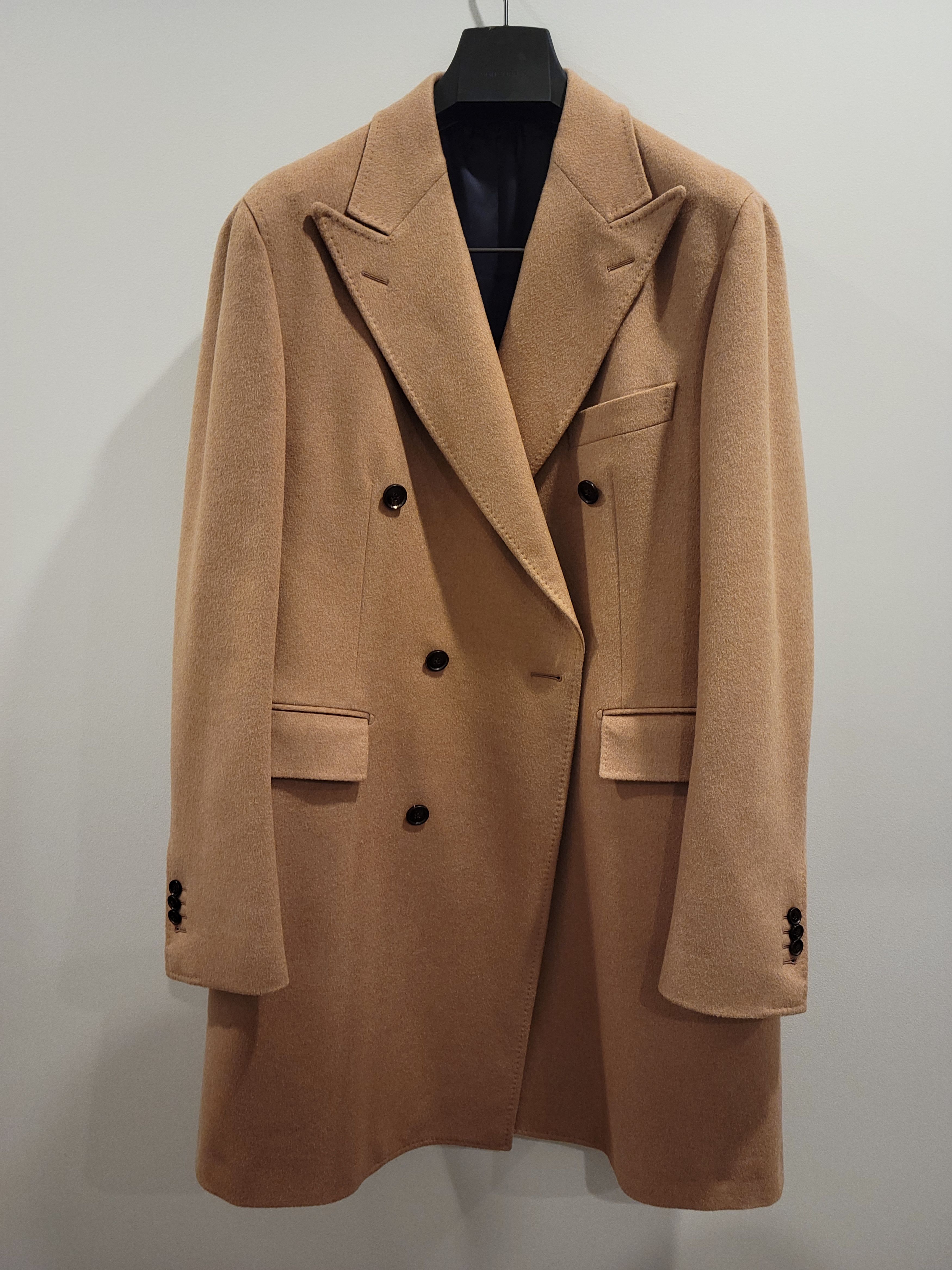Suitsupply Suitsupply Camel Overcoat slim | Grailed