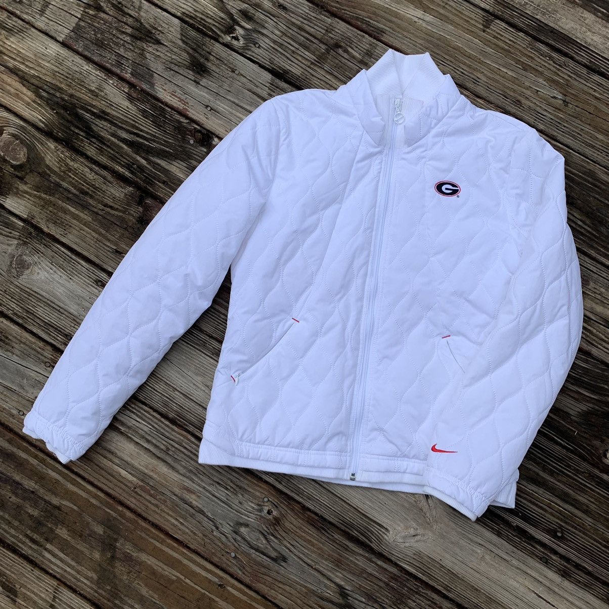 Nike Vintage 2000’s UGA Womens lightweight puffer Nike jacket | Grailed