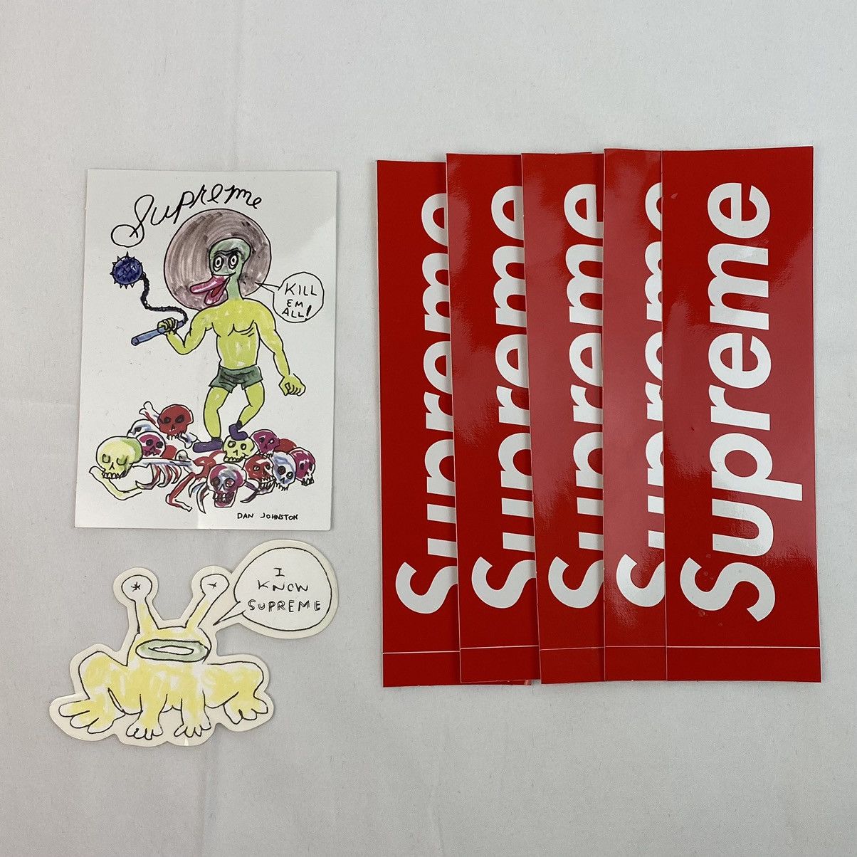 Supreme Supreme Daniel Johnston Supreme Sticker Pack Brand New | Grailed