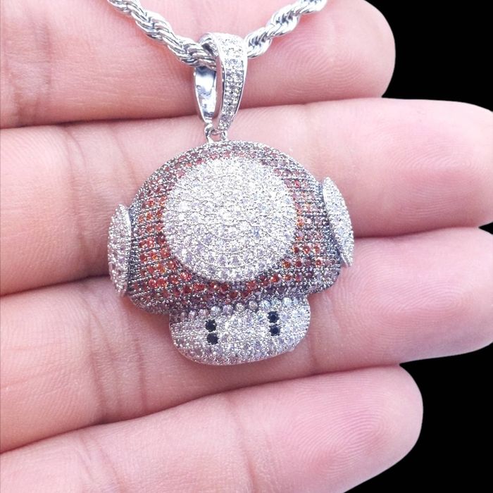 Custom 18"Rope Chain - White Gold Finish Toad | Grailed