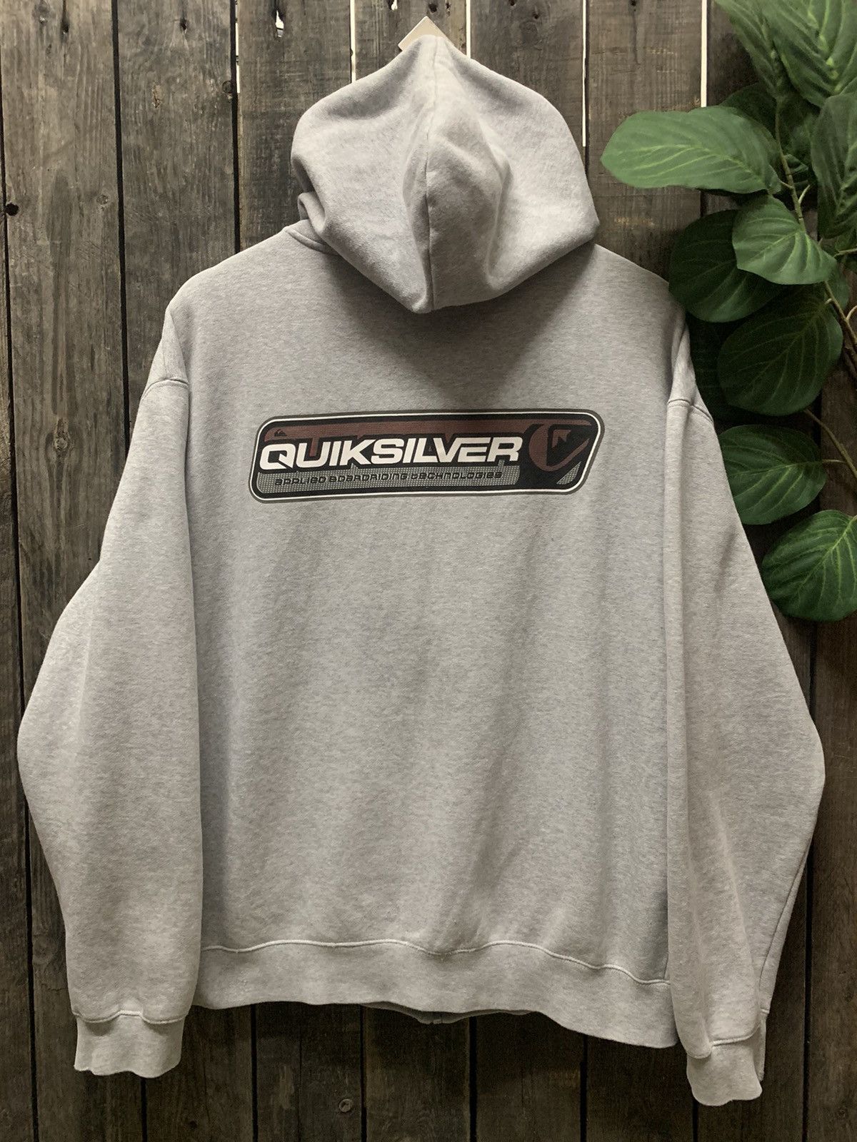 Quicksilver × Streetwear Quiksilver Big Back Logo Nice Design Hoodie ...